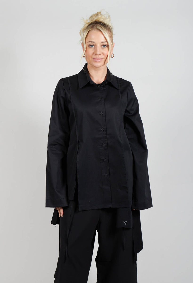 Lisa Shirt in Black – Olivia May