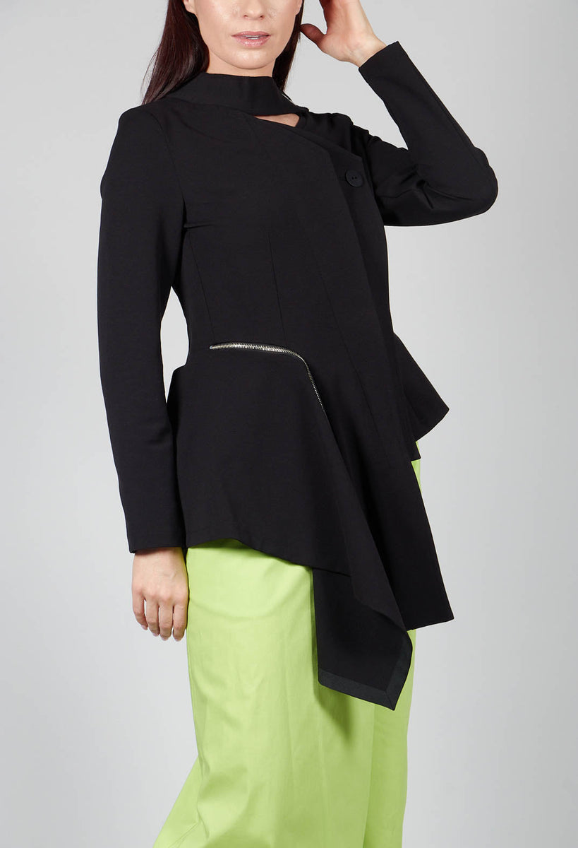 VIZO Jacket in Black – Olivia May