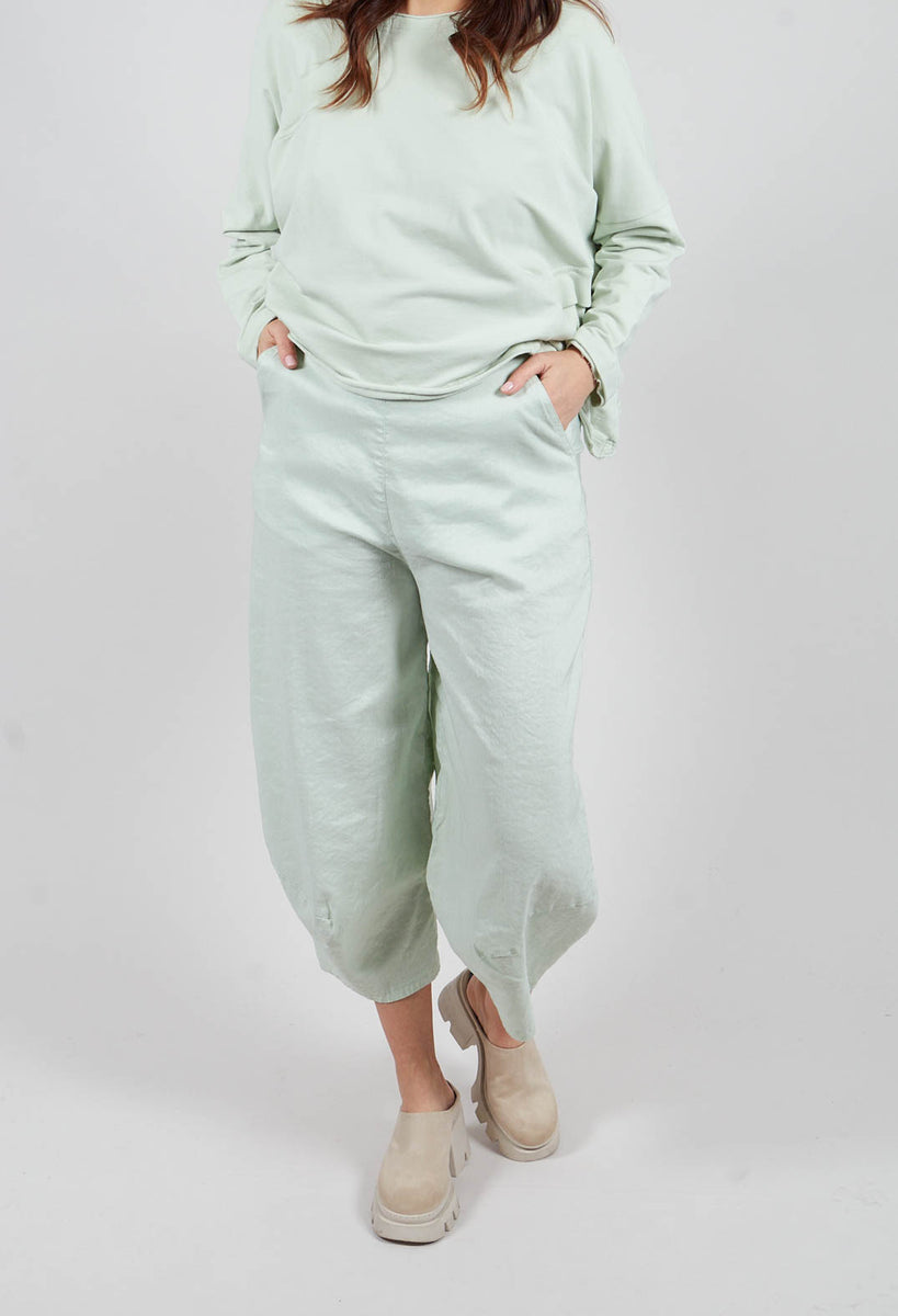 Tulip Trousers in Lime - 3830102 – Olivia May