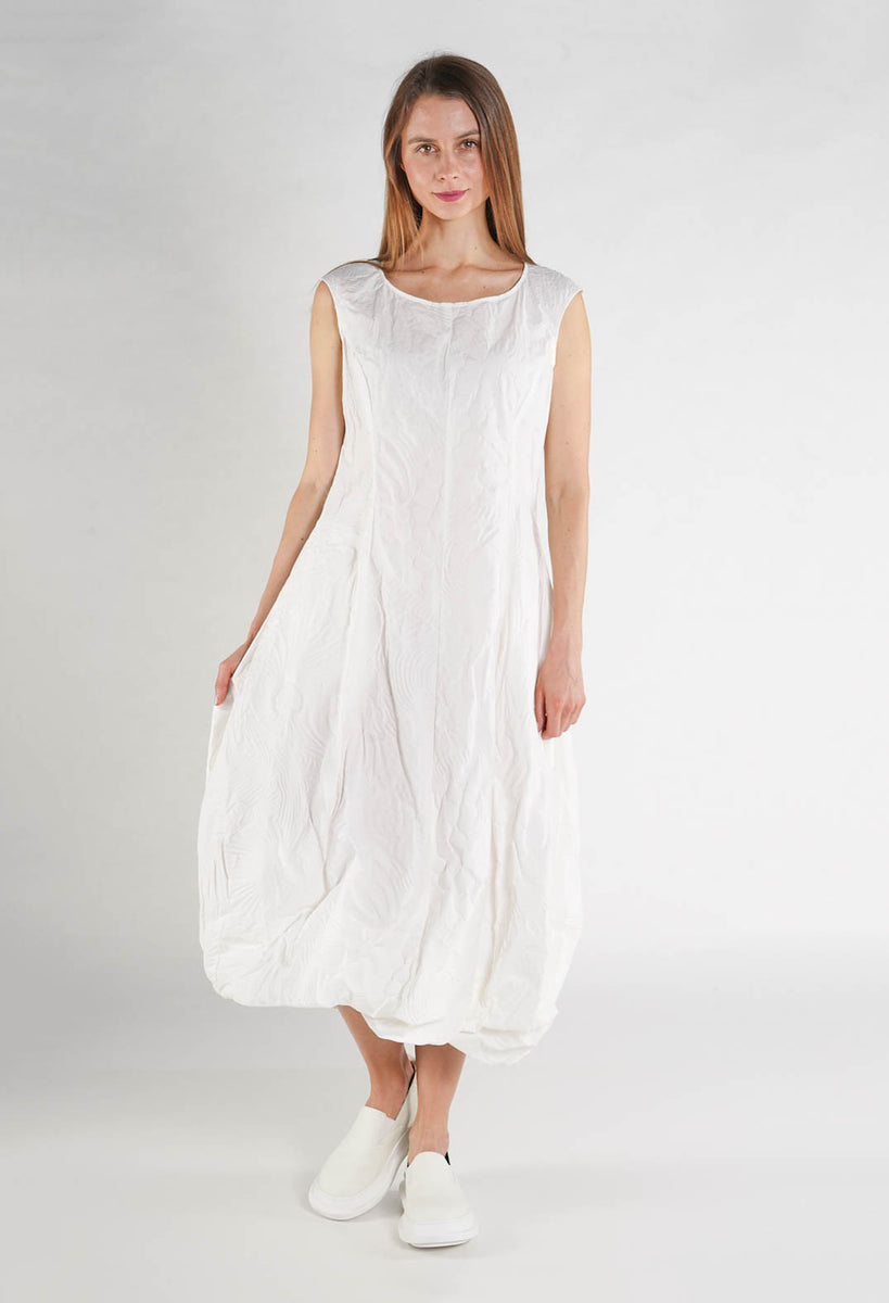 PRE-ORDER - Tulip Dress in Tree Poplin Print - 3420902 (Pictured in Of ...