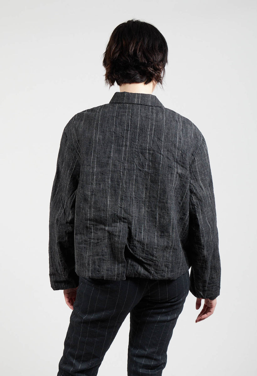 Vala Jacket in Charcoal – Olivia May