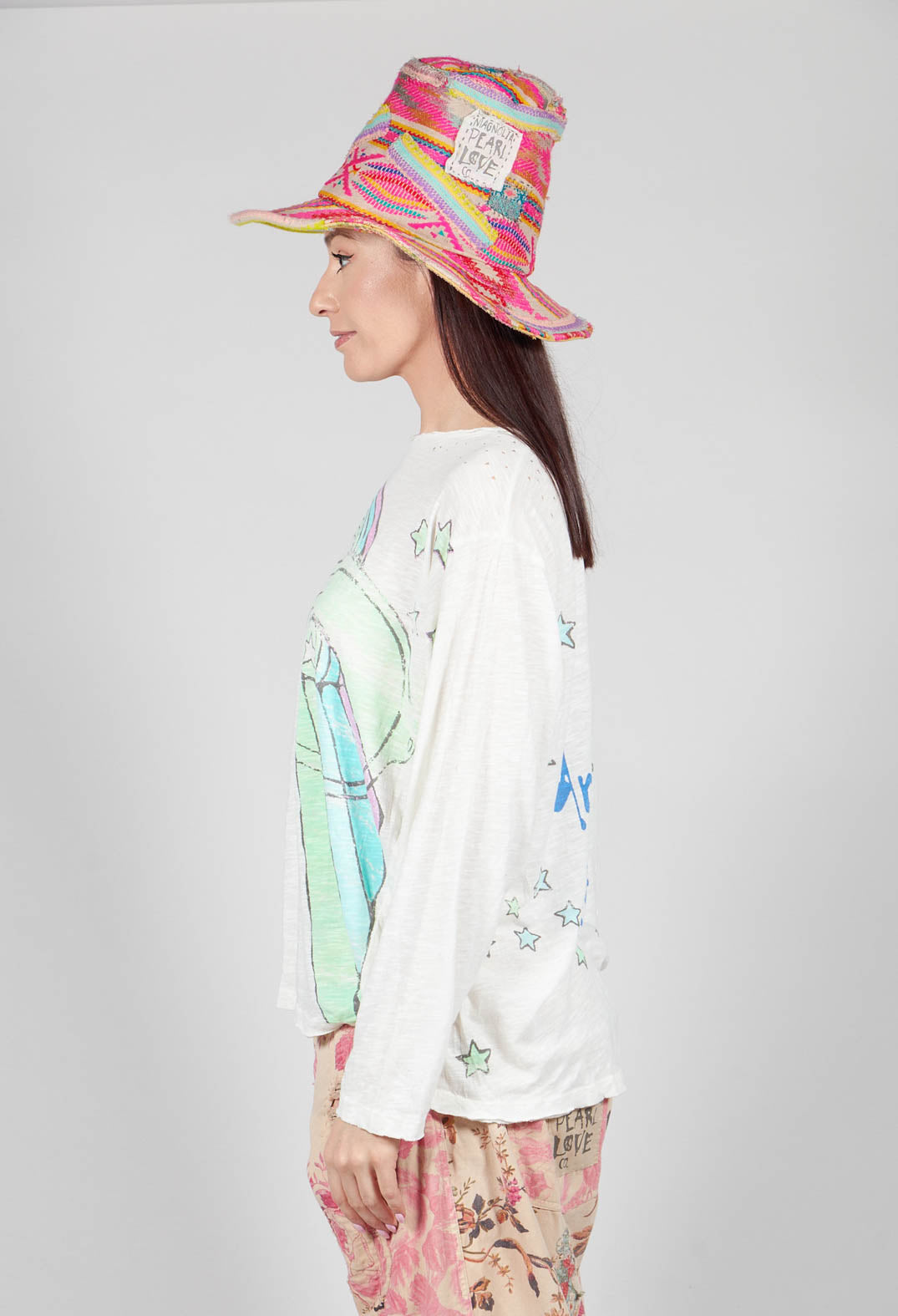 Jacquard Brunel Top Hat in Culture Club – Olivia May