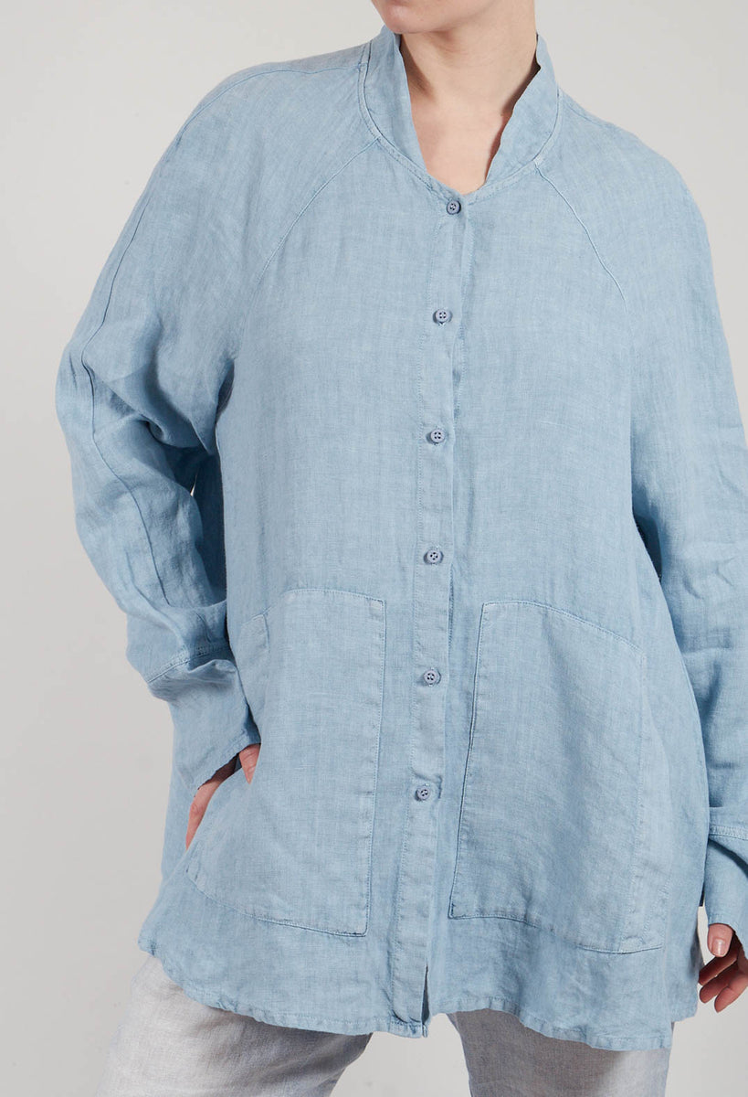 Ranea Jacket in Blue – Olivia May