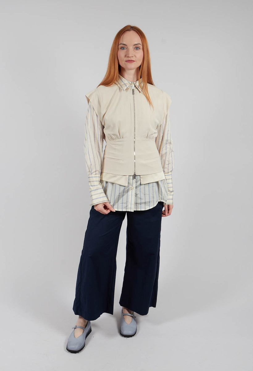 Trace Trousers in Blue – Olivia May