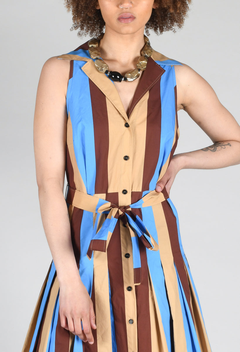 Striped Chemiser Dress in Stripe Print – Olivia May