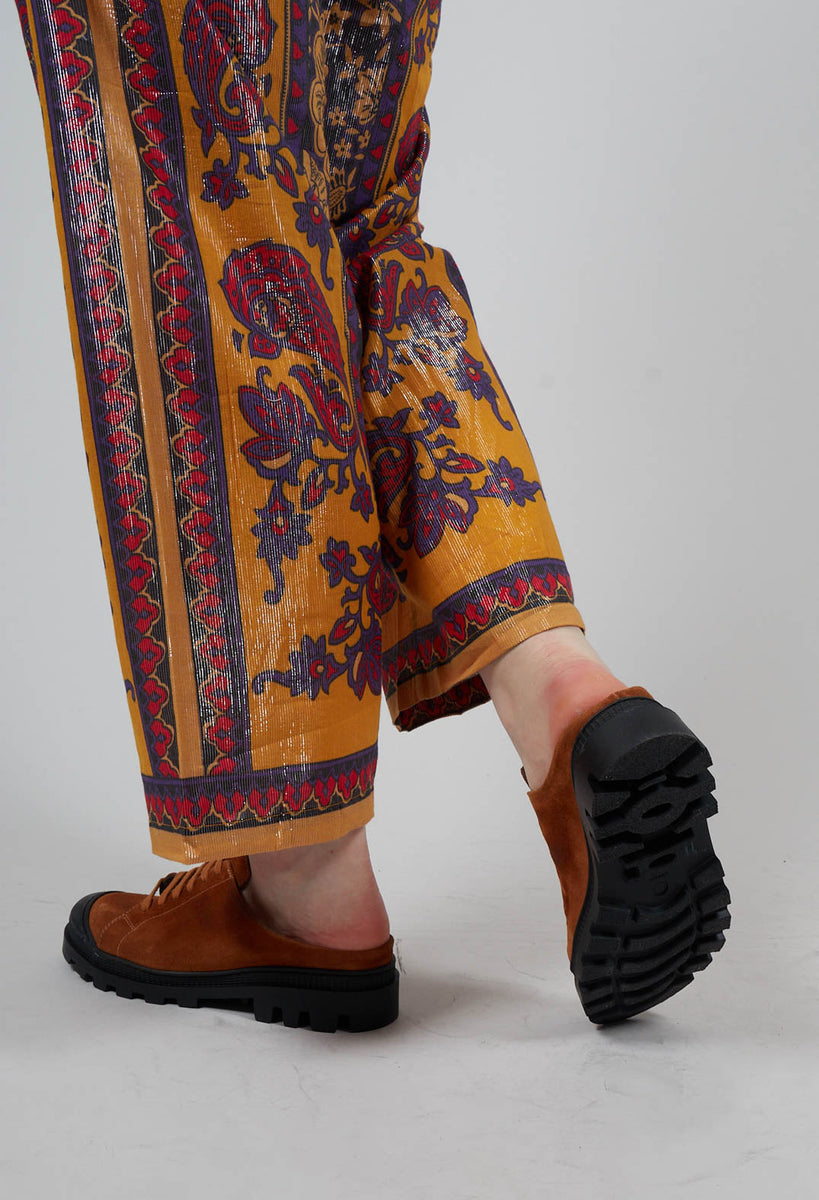 Lofina Open Back Pumps in London Tabacco | Olivia May