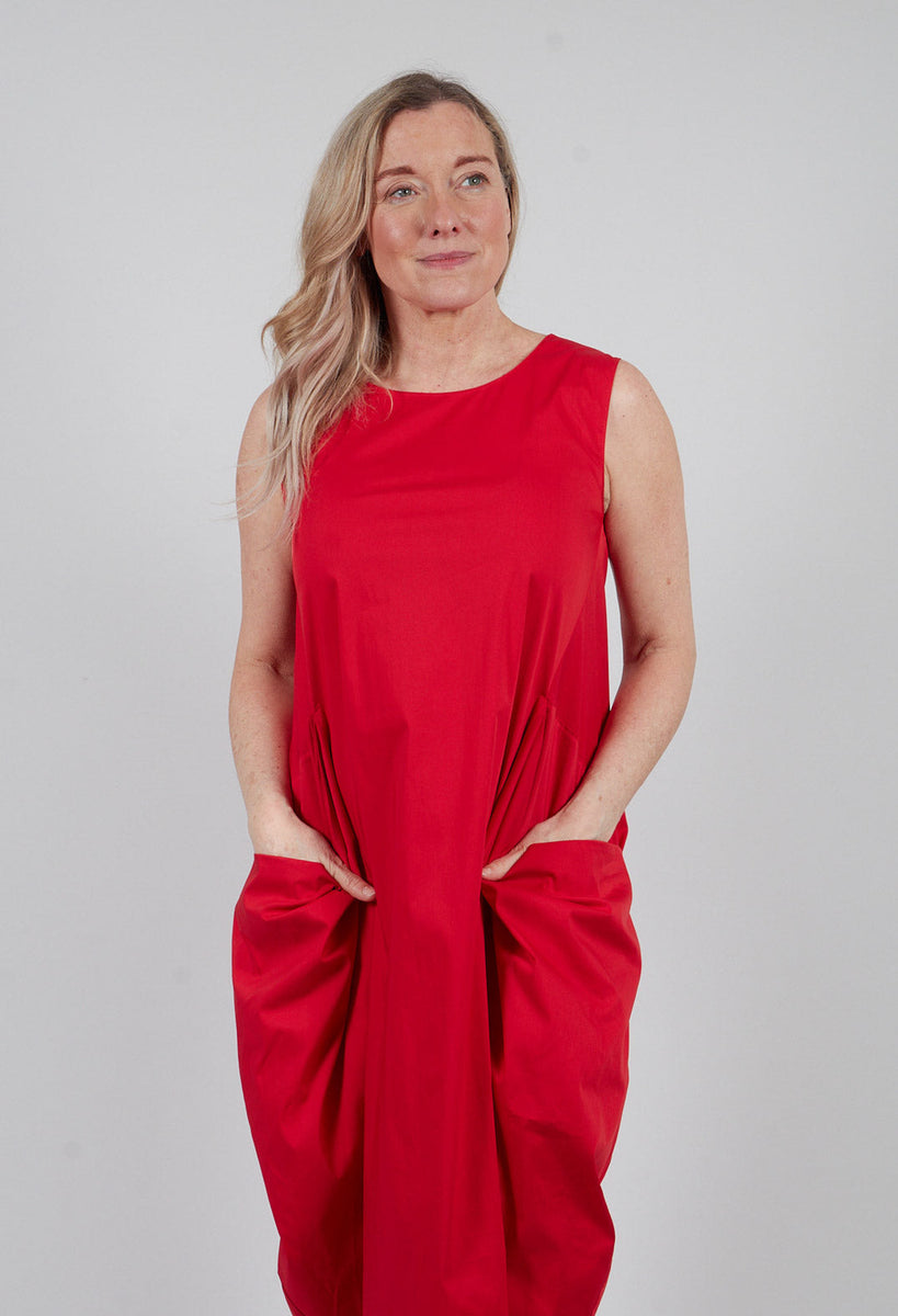 Mei Meij Pocket Dress in Goji Berry | Olivia May