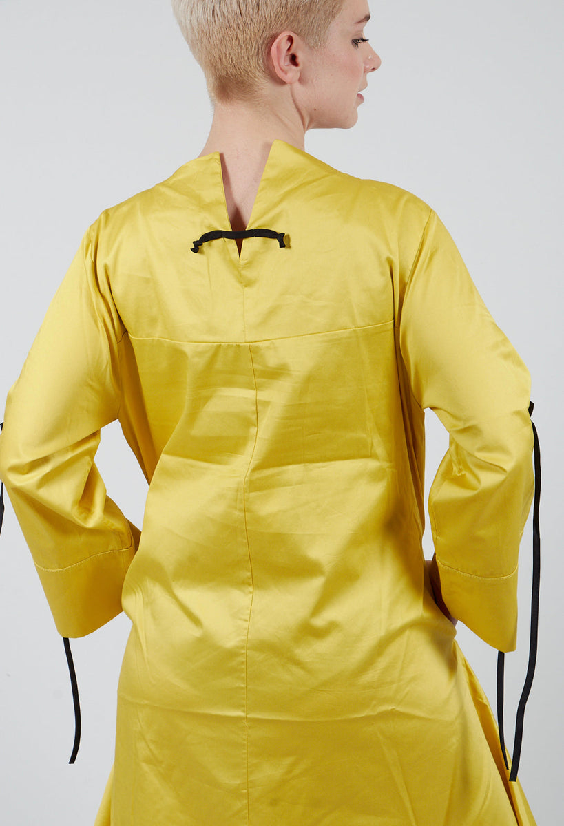 Stich Dress in Black and Gold – Olivia May