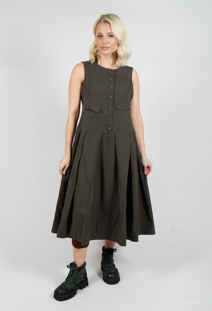Utility Style Dress in Jungle – Olivia May