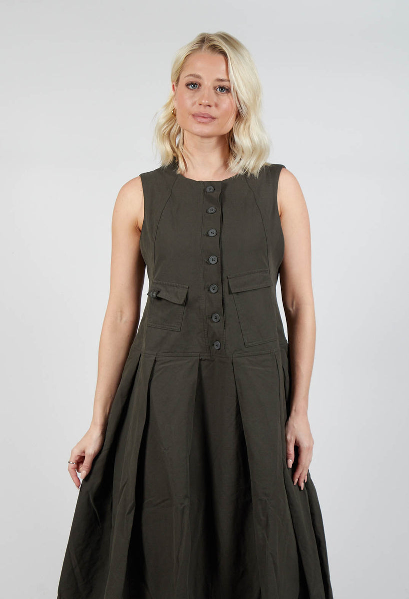 Utility Style Dress in Jungle – Olivia May