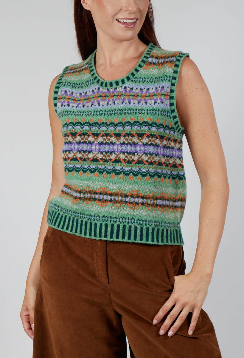 Westray Vest in Meadow – Olivia May