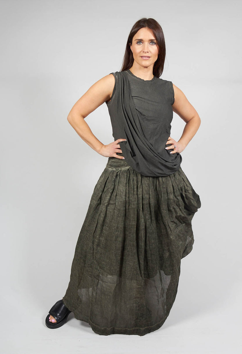 Casey Top in Military Green – Olivia May