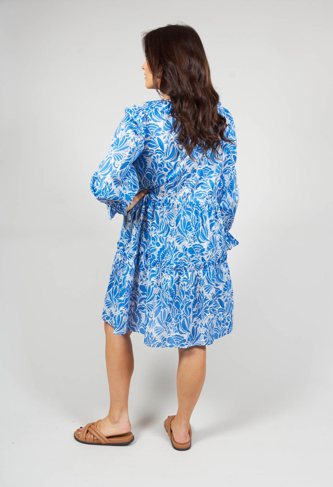 Delia Dress in Deuce Infinity – Olivia May